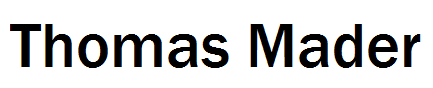 Thomas Mader