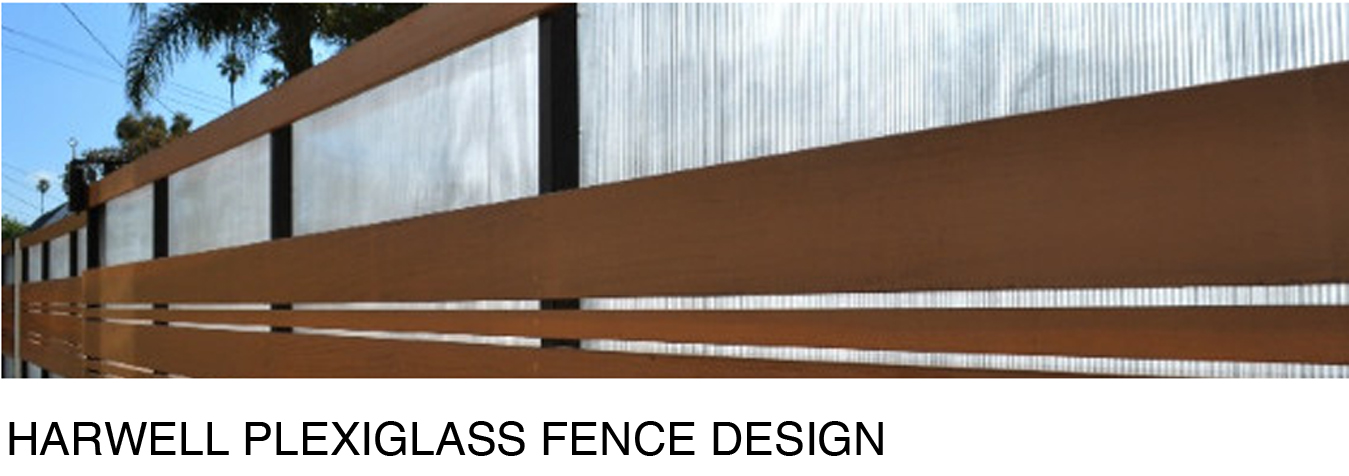 Plexiglass Fence, Modern Fence Design