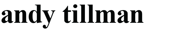 Andy Tillman/Copywriter