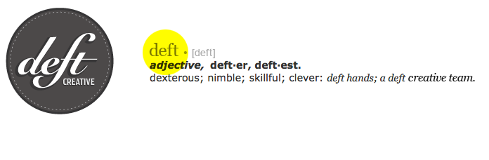 DEFT :: Brand Expressions via Creative Range