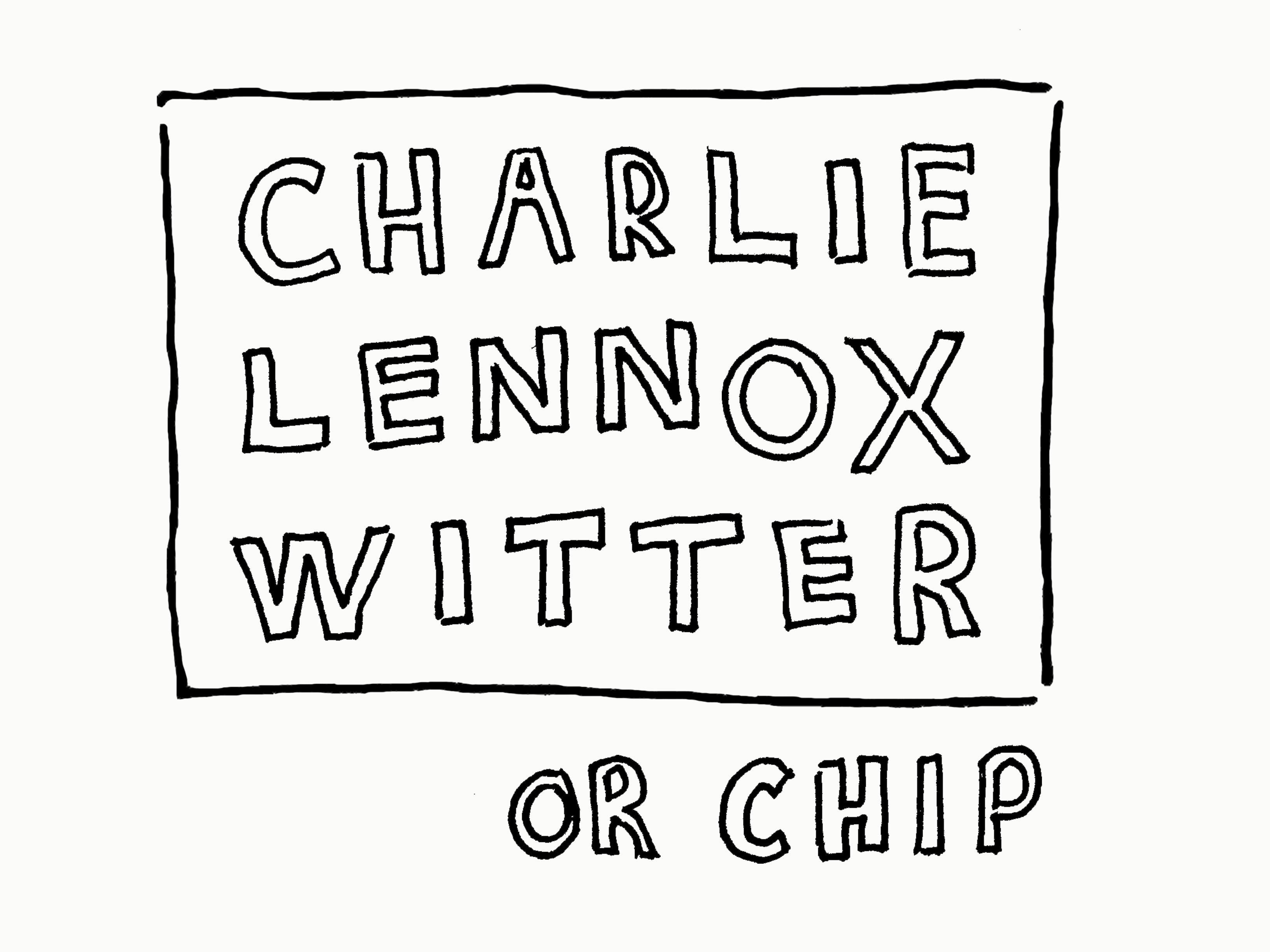 Charlie Lennox Witter