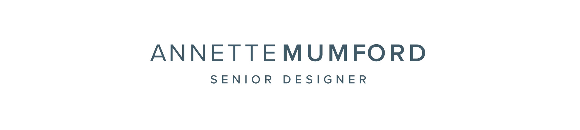Annette Mumford Design Portfolio