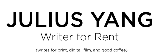 Julius Yang | Copywriter