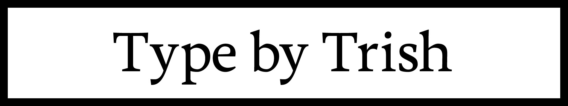 Type by Trish - chalk art, hand lettering and design