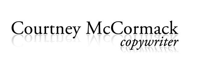 Courtney McCormack, copywriter