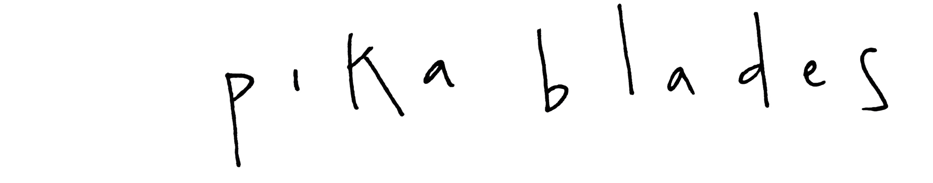 PEN+INK - pika blades